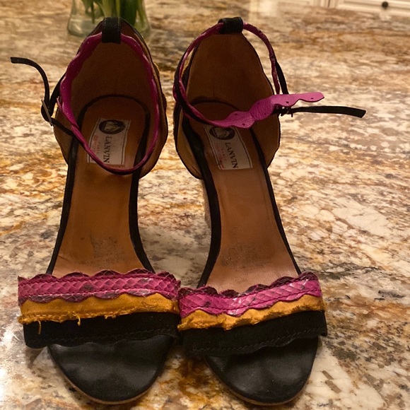 Lanvin | Shoes | Lanvin Gorgeous Wedges | Poshmark
